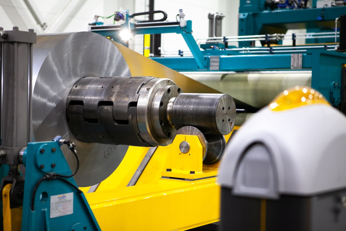 ACP III for line cross cutting. Steel Service Center | Tesko Steel